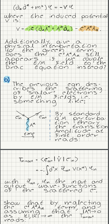 Solved A Prelude for perturbation theory lets Assume a | Chegg.com