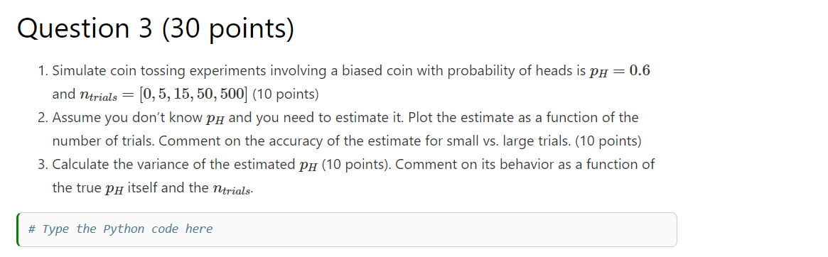 Probability Assignment in this question you need to | Chegg.com