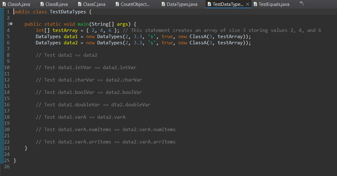 Solved Java Exercise AnswerLab2.txt A. This question | Chegg.com