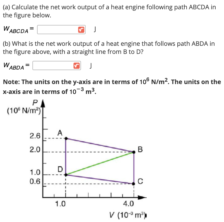 Solved (a) Calculate the net work output of a heat engine | Chegg.com
