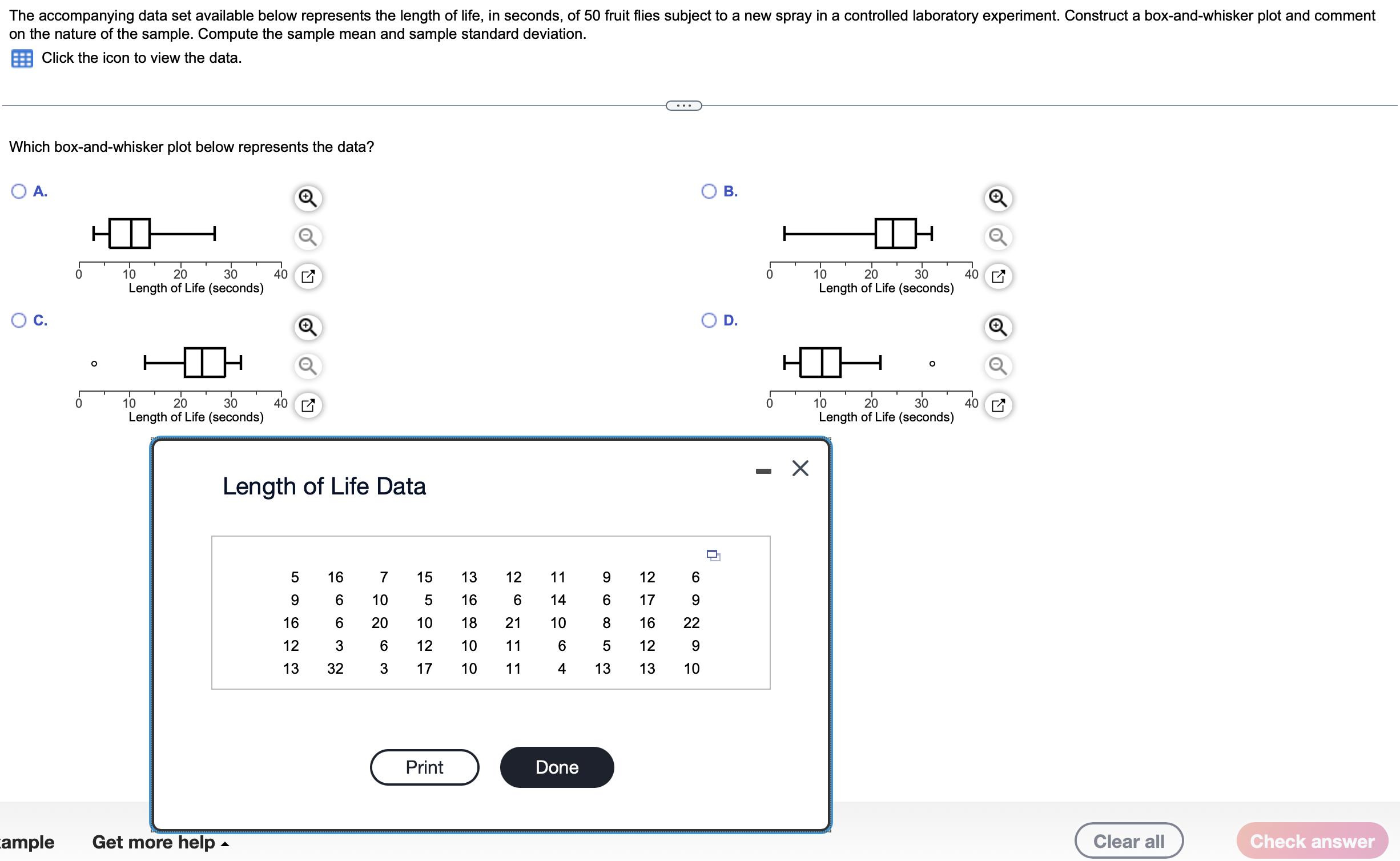 Solved on the nature of the sample. Compute the sample mean | Chegg.com