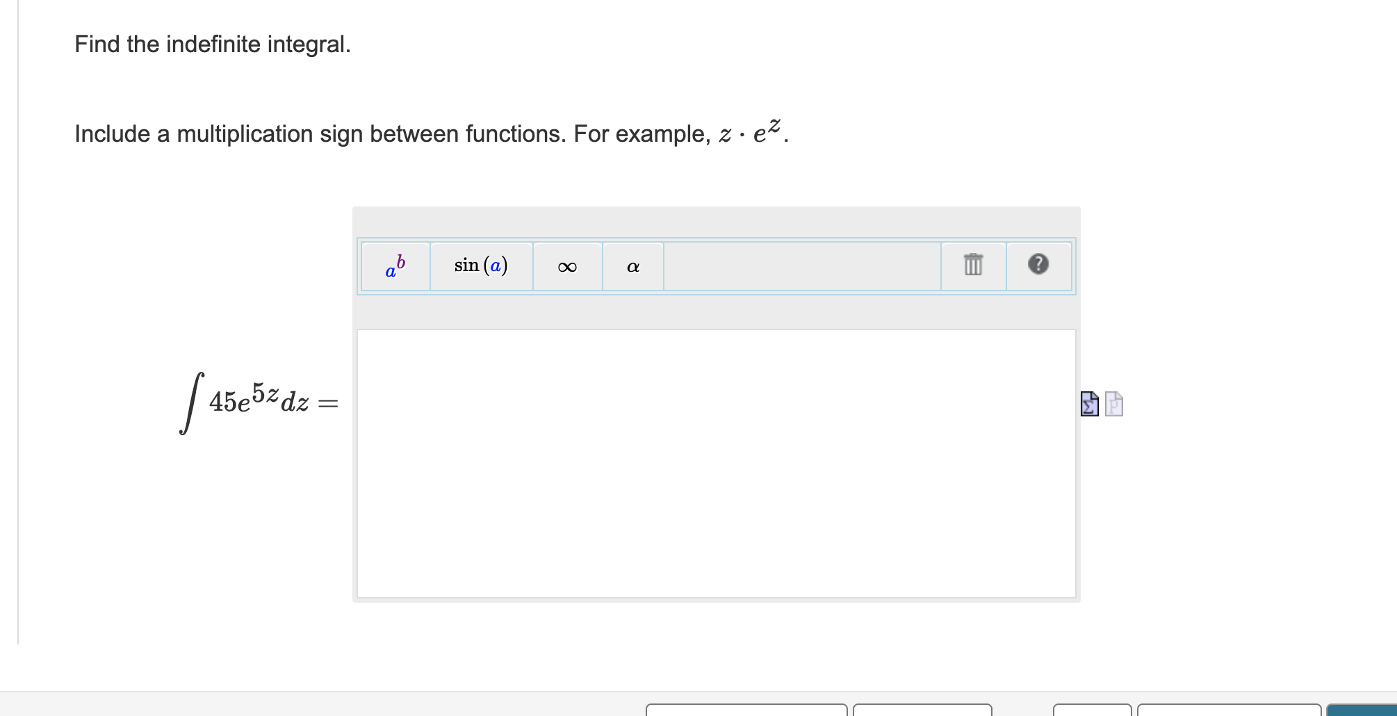 Solved Find the indefinite integral. Include a | Chegg.com