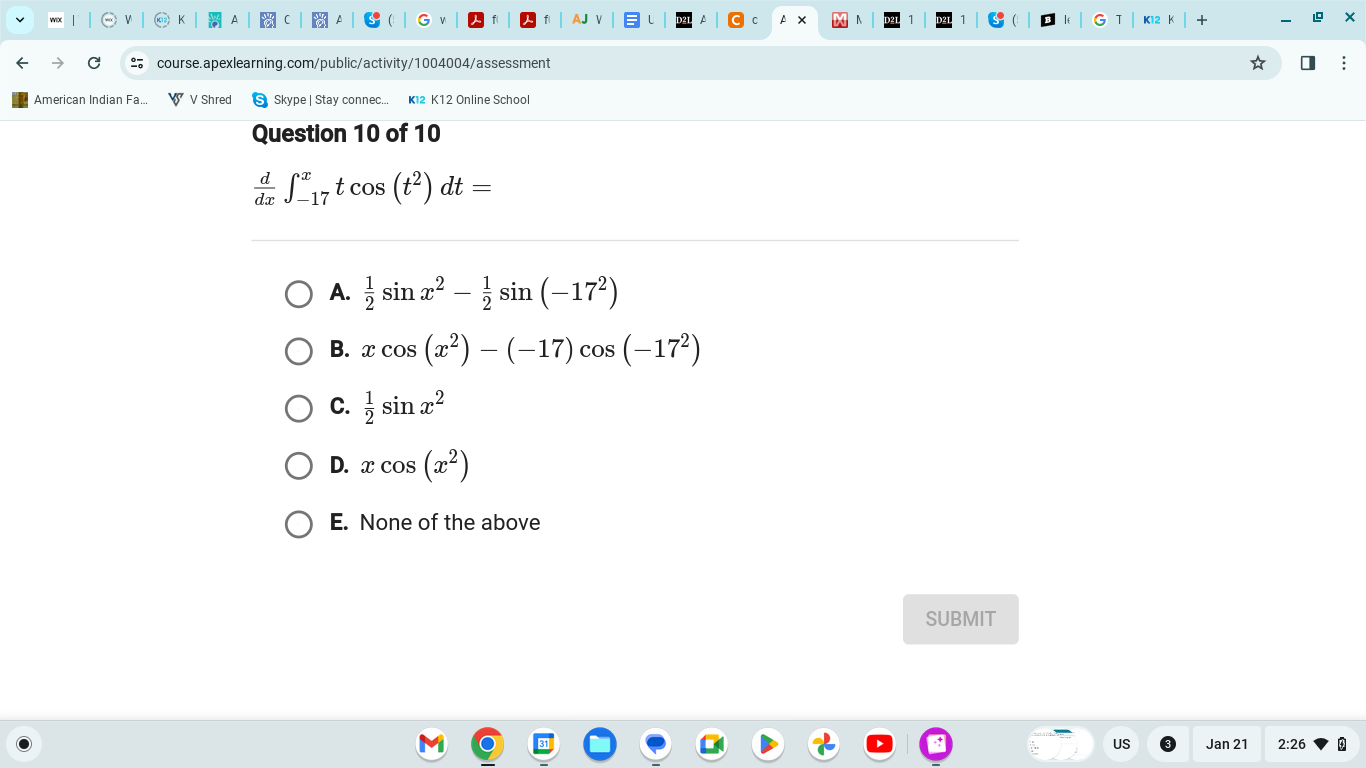Solved Question 10 ﻿of | Chegg.com