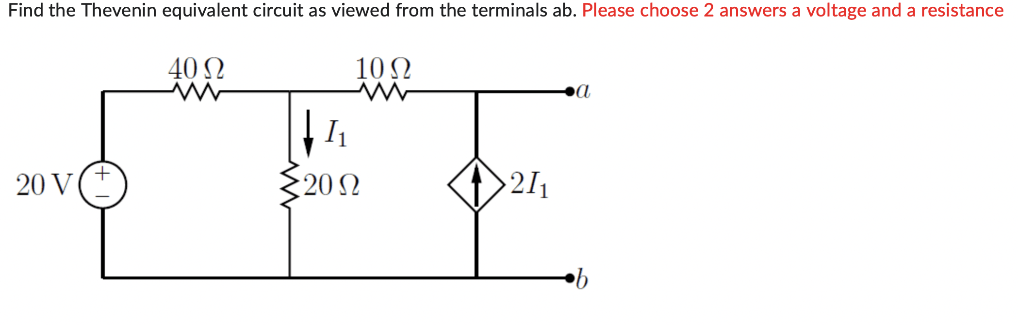 Solved For the circuit below, find the Norton equivalent | Chegg.com