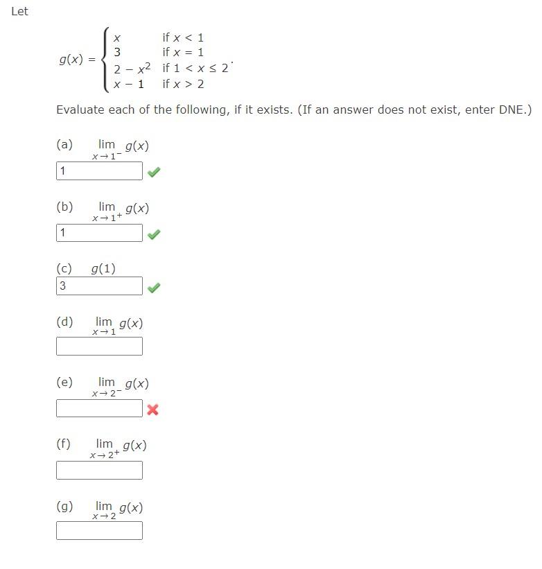 Solved Let Xm g(x) if x