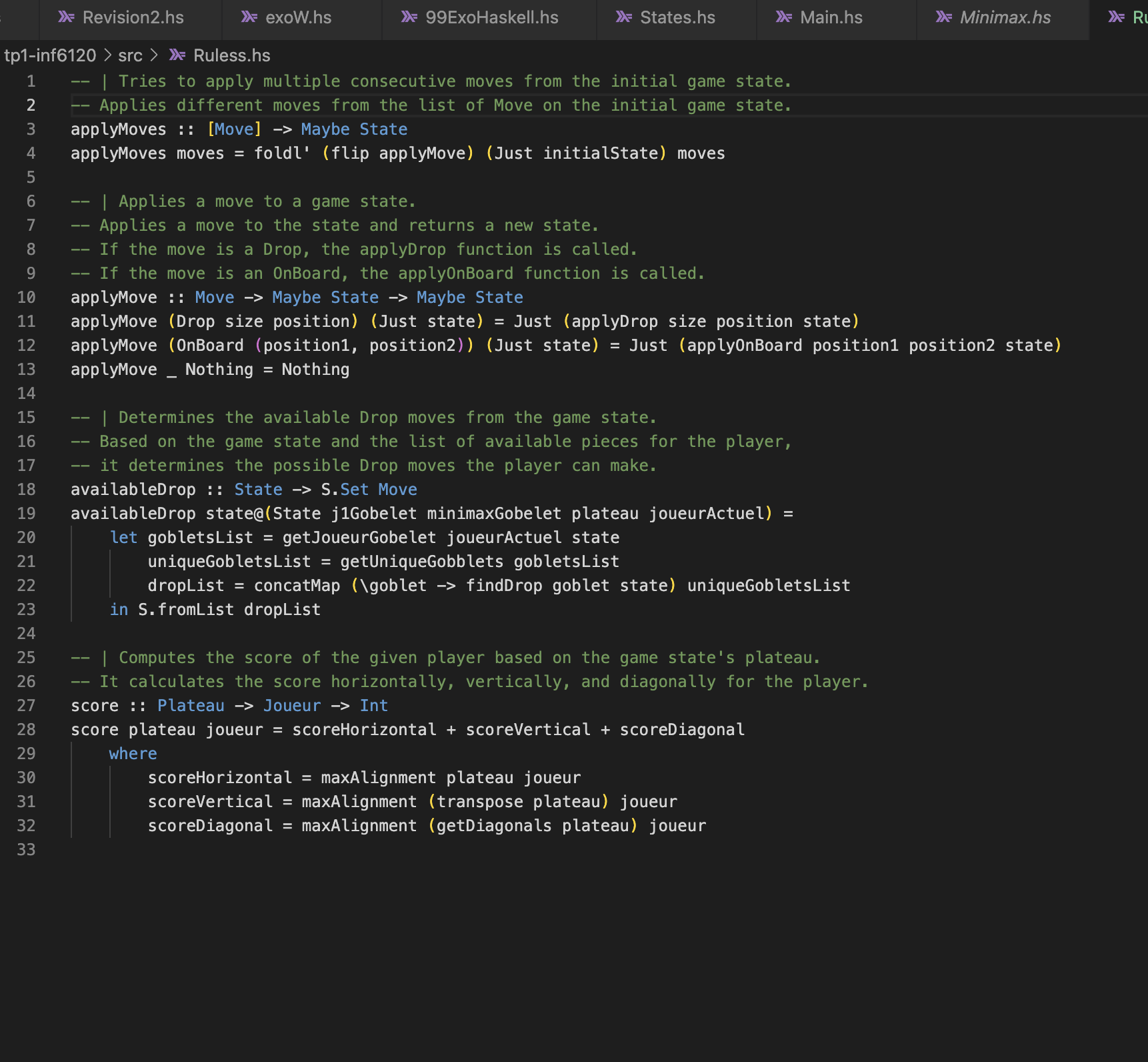 Solved module State (-- * Types-- * Functionsmodule State) | Chegg.com