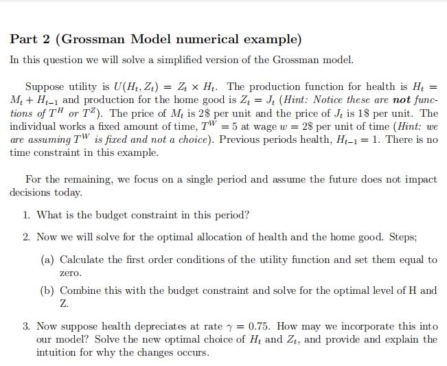 Solved In this question we will solve a simplified version | Chegg.com