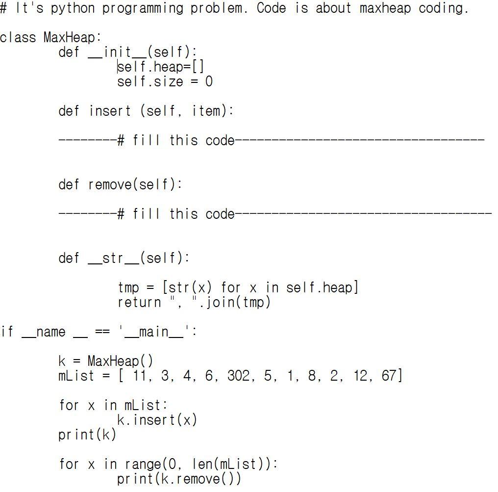 Solved It is Python problem. I marked the content of the | Chegg.com