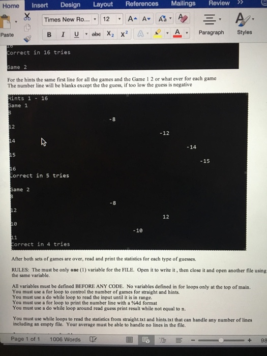Lab 3 Search in Document Insert Design Layout | Chegg.com