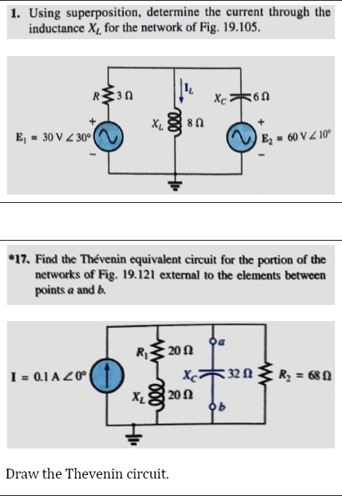 Solved 1. Using superposition, determine the current through | Chegg.com