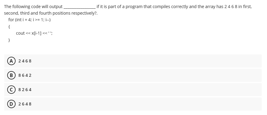 Solved Suppose variables a and b are of type int in a C++ | Chegg.com