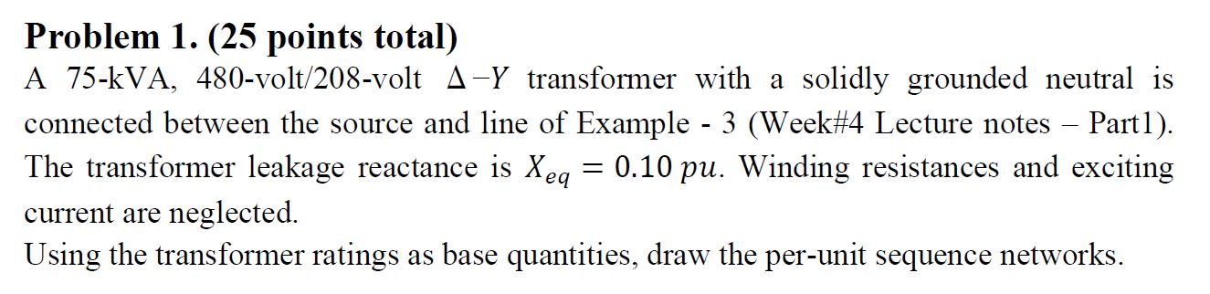 Solved Problem 1. (25 ﻿points | Chegg.com