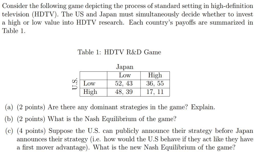 Solved Consider the following game depicting the process of | Chegg.com
