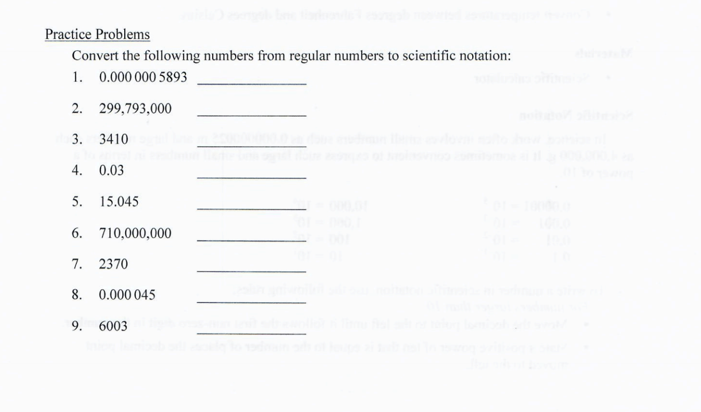 Solved Practice Problems Convert the following numbers from | Chegg.com