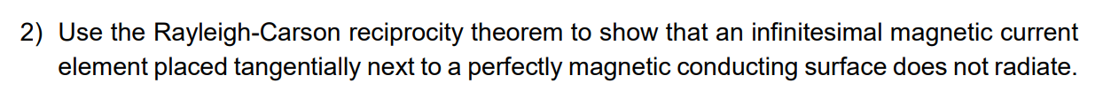 Solved 2) Use the Rayleigh-Carson reciprocity theorem to | Chegg.com