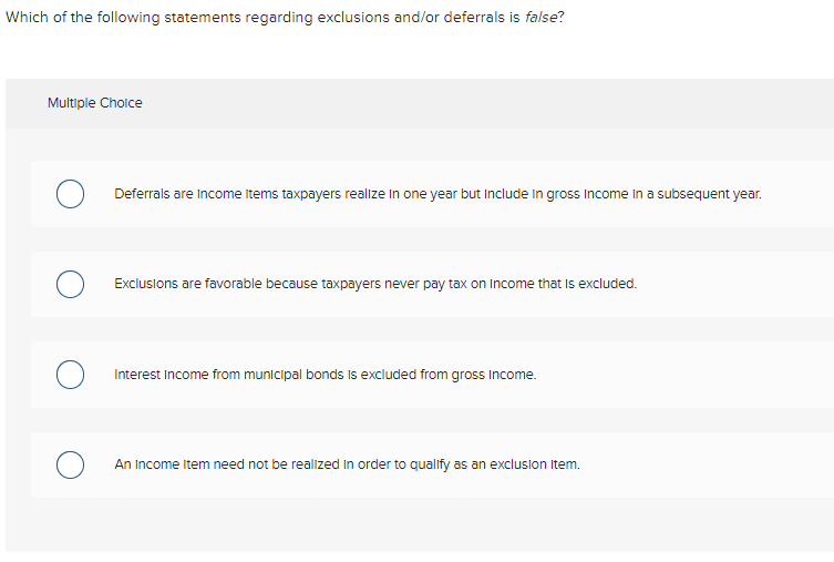 Solved Which of the following statements regarding | Chegg.com