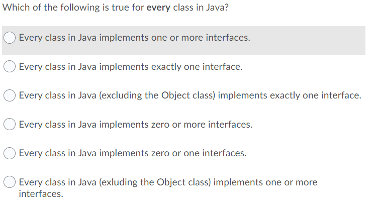 Solved Which Of The Following Elements Of A Parent Class Are Chegg