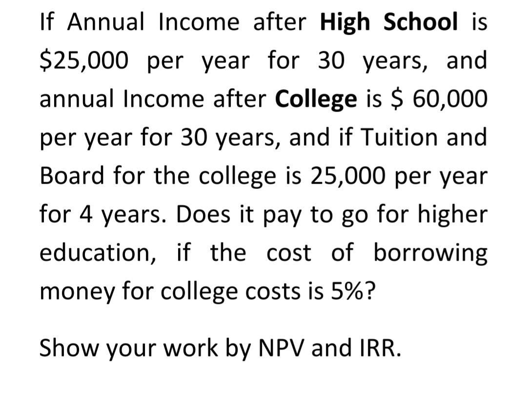 Solved use excel if necessary and show all the | Chegg.com