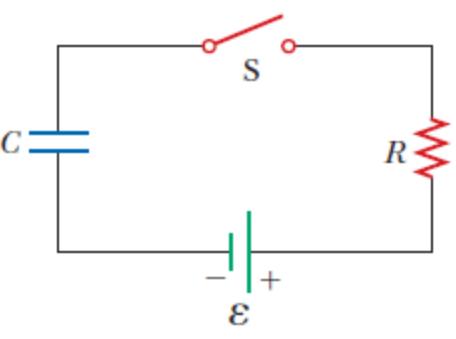 Solved Consider a series RC circuit as in the figure below | Chegg.com