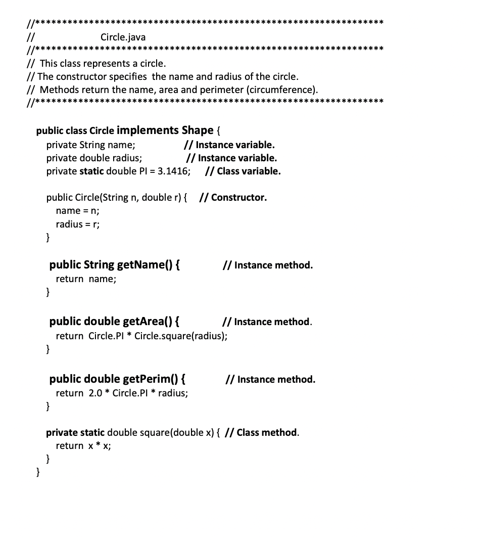 Solved Given the following Java program: 1. Add your name to | Chegg.com