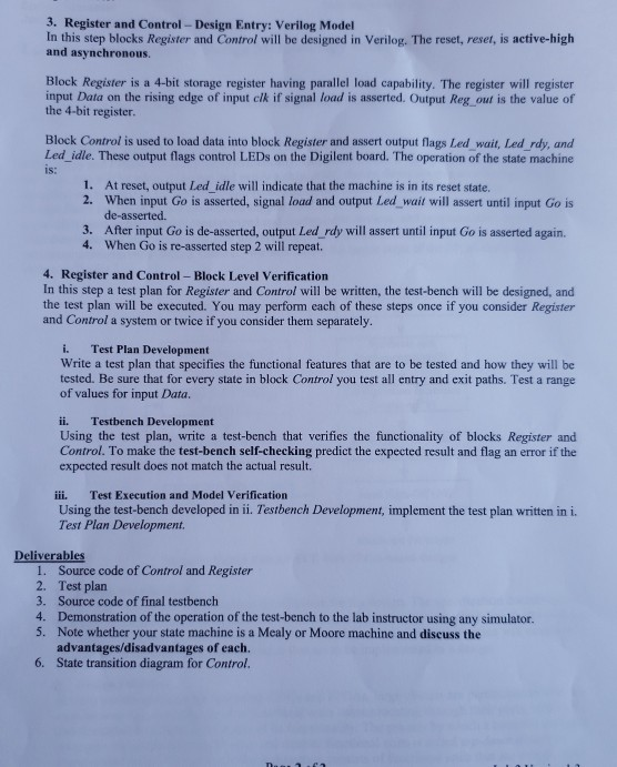 Solved Lab for Intro to Design Methodology with FPGAs - | Chegg.com