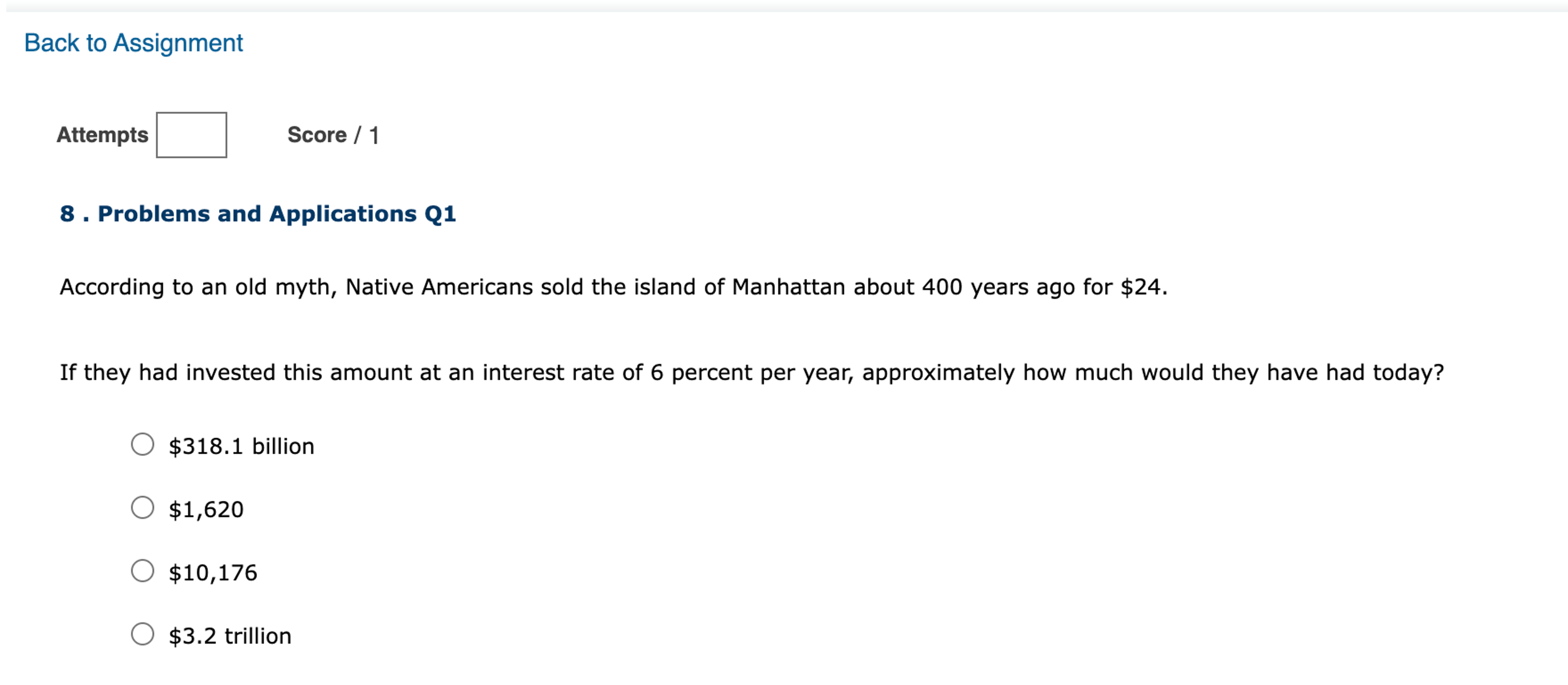 Solved Back to AssignmentAttemptsScore / 18 . ﻿Problems and | Chegg.com