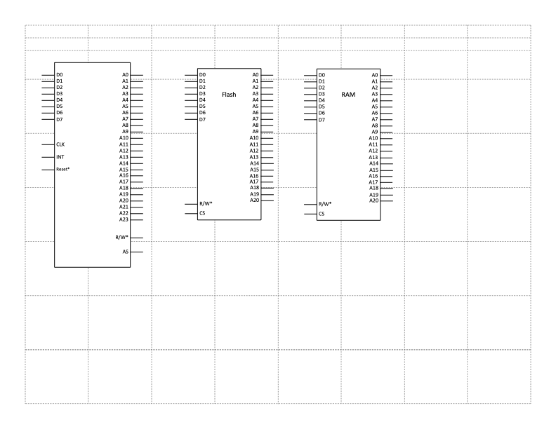 Solved Complete the given diagram for address decoding | Chegg.com