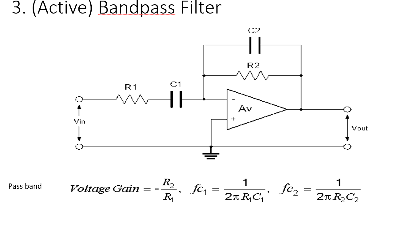 Solved Using only resistors and inductors, design an active | Chegg.com