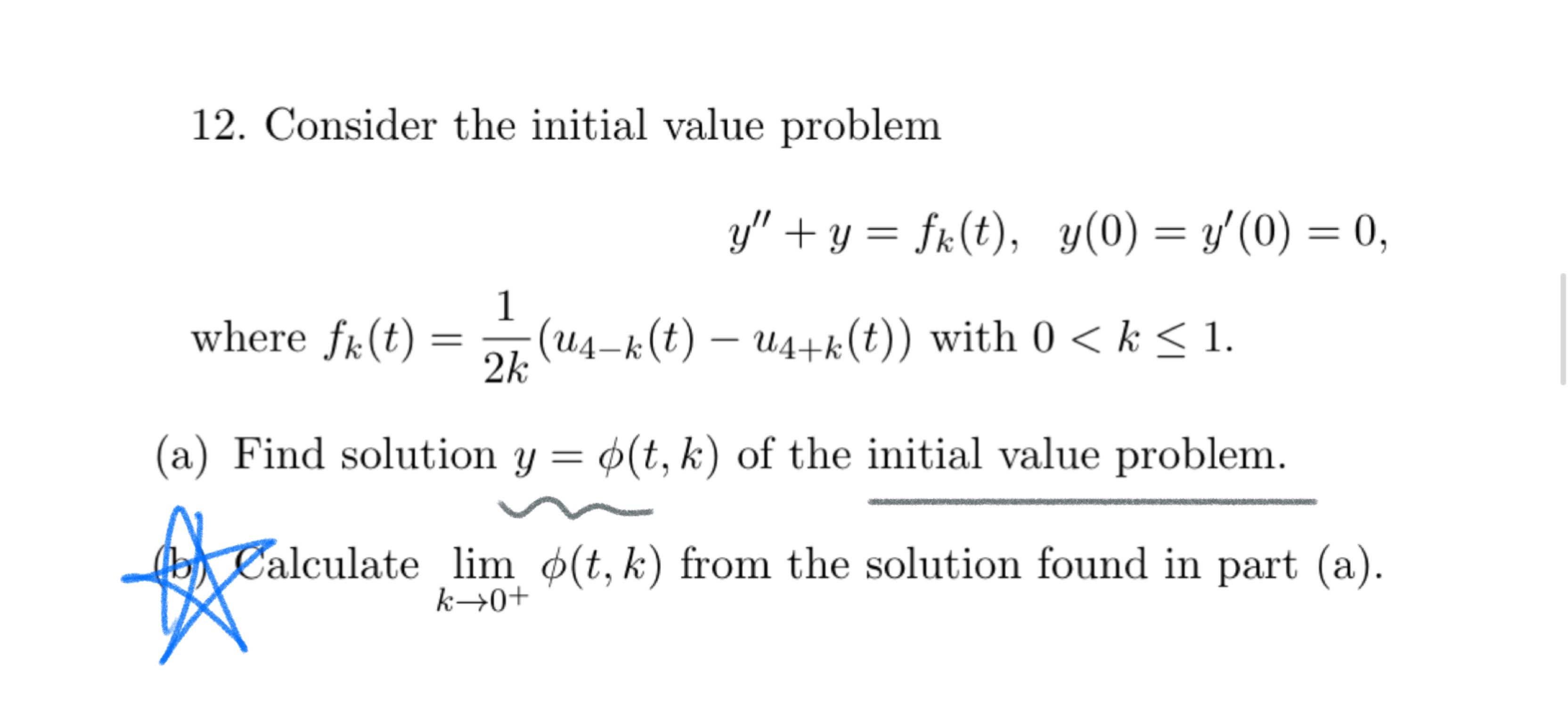 Solved Consider the initial value | Chegg.com