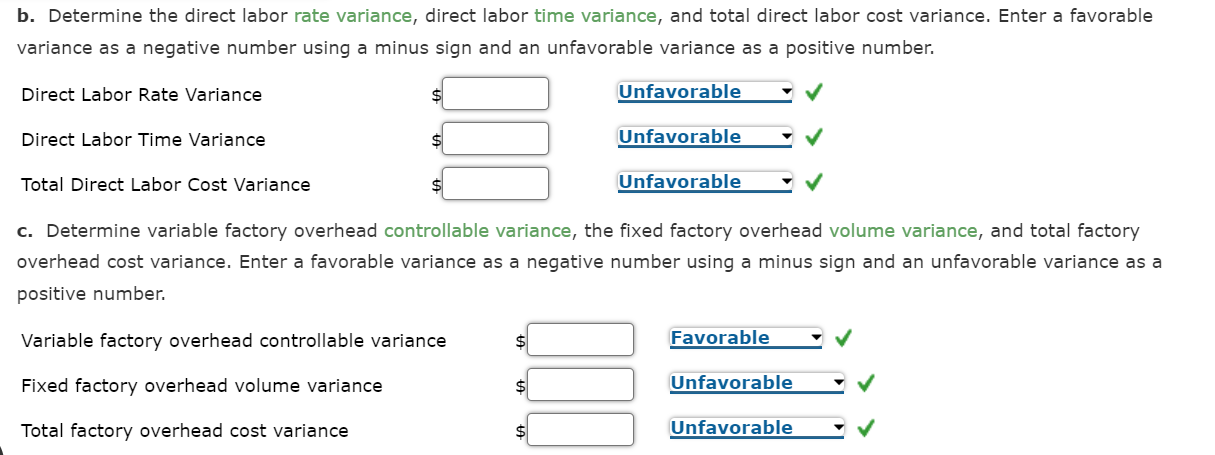 Solved Direct Materials, Direct Labor, and Factory Overhead | Chegg.com