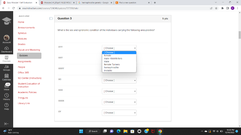 Solved Answers for these dropdowns. All of them contain the | Chegg.com