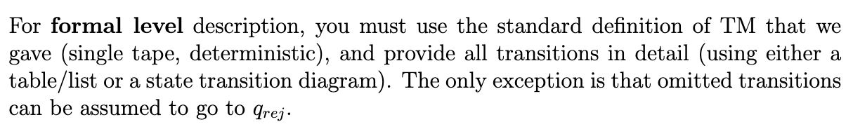 1. (a) Let Σ={1,#,Δ}. Provide a formal level | Chegg.com