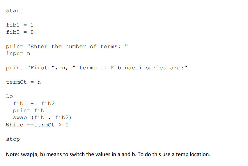 Solved Write A Program That Uses A Loop To Calculate The 