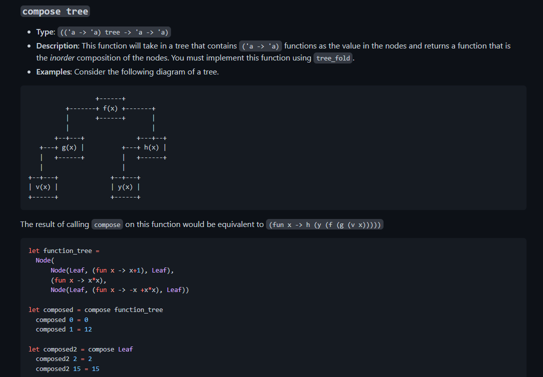 Solved type 'a tree = | Node of 'a tree * 'a * 'a tree | | Chegg.com