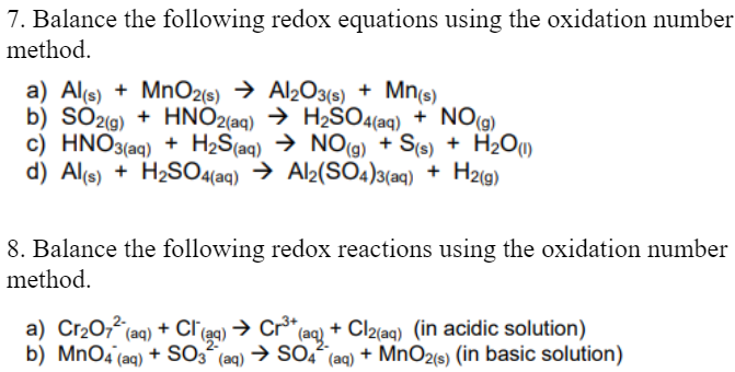 Solved 2. Assign oxidation numbers to each atom in | Chegg.com