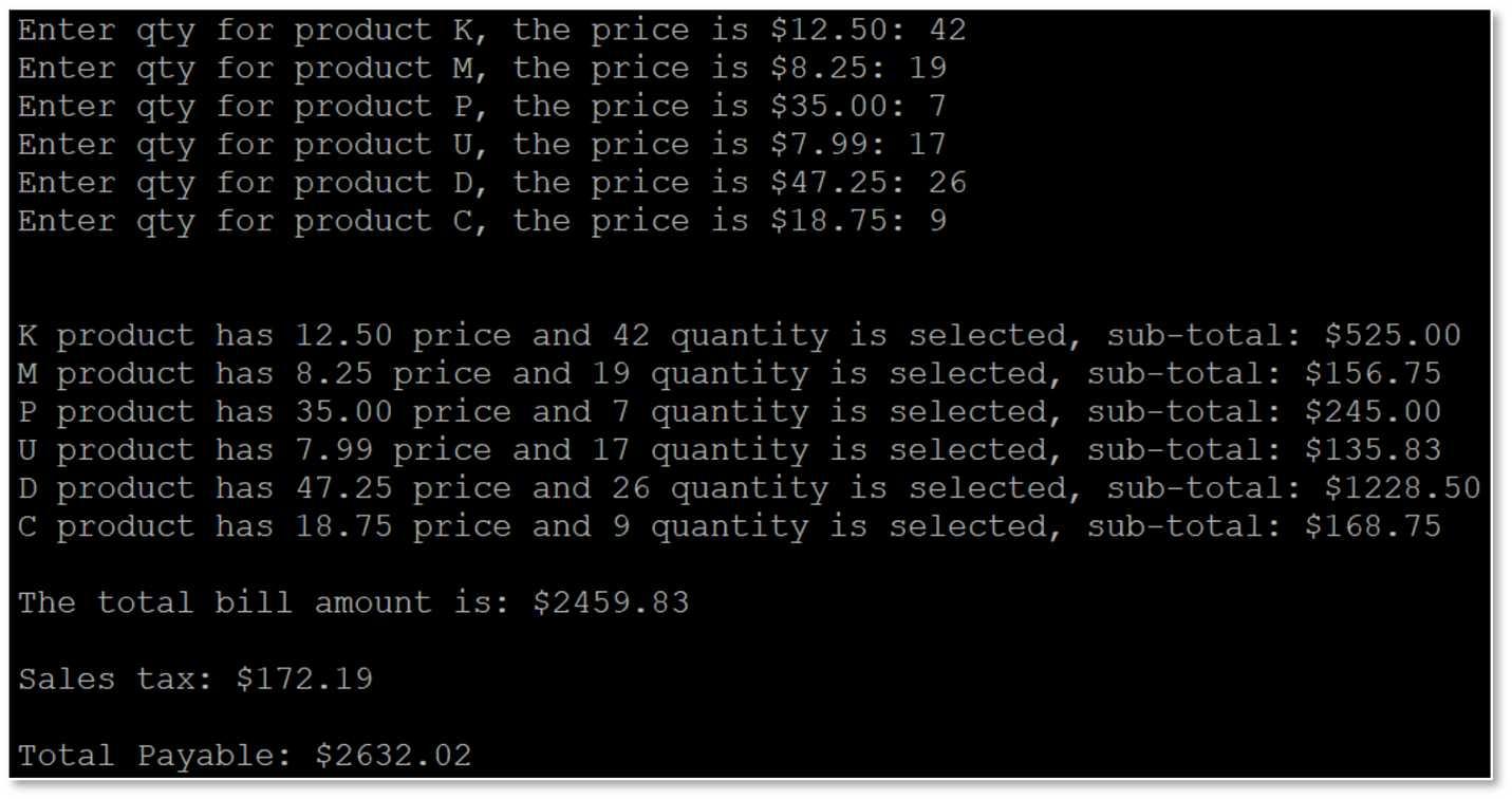 Solved Using C Code Suppose you are writing a point of sale | Chegg.com