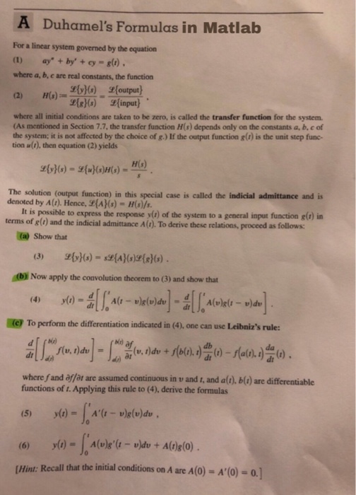 Solved USE MATLAB show the script code in Matlab | Chegg.com