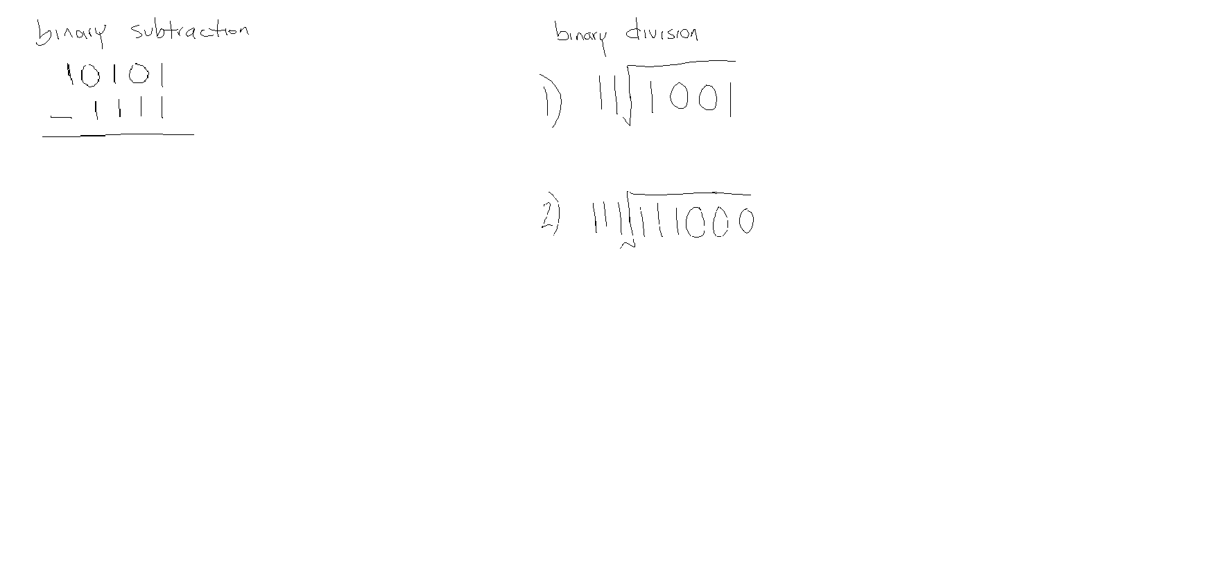 Solved Solve these binary problmes and write down the | Chegg.com