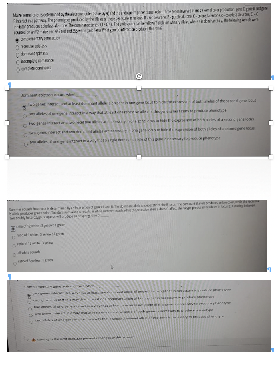 Maize kernel color is determined by the aleurone | Chegg.com
