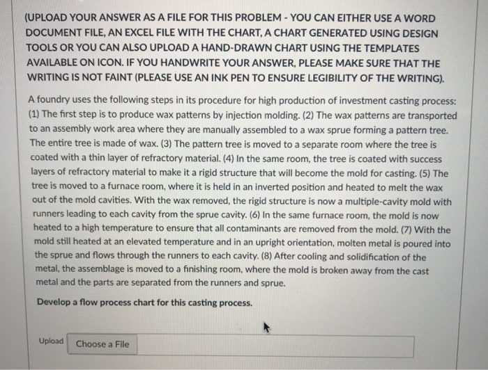 Solved (UPLOAD YOUR ANSWER AS A FILE FOR THIS PROBLEM-YOU | Chegg.com