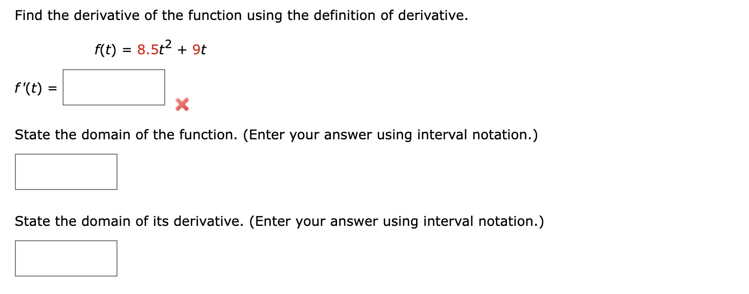 Solved Tutorial Exercise Find the derivative of the function | Chegg.com