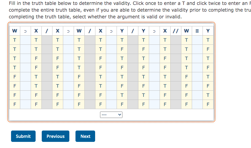 Solved Fill in the truth table below to determine the | Chegg.com