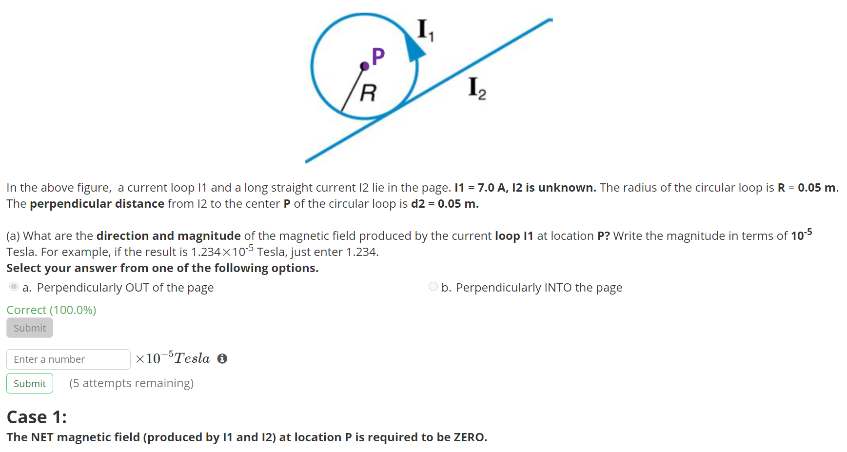Solved RHR2 - Straight Current, Current Loop and Solenoid | Chegg.com