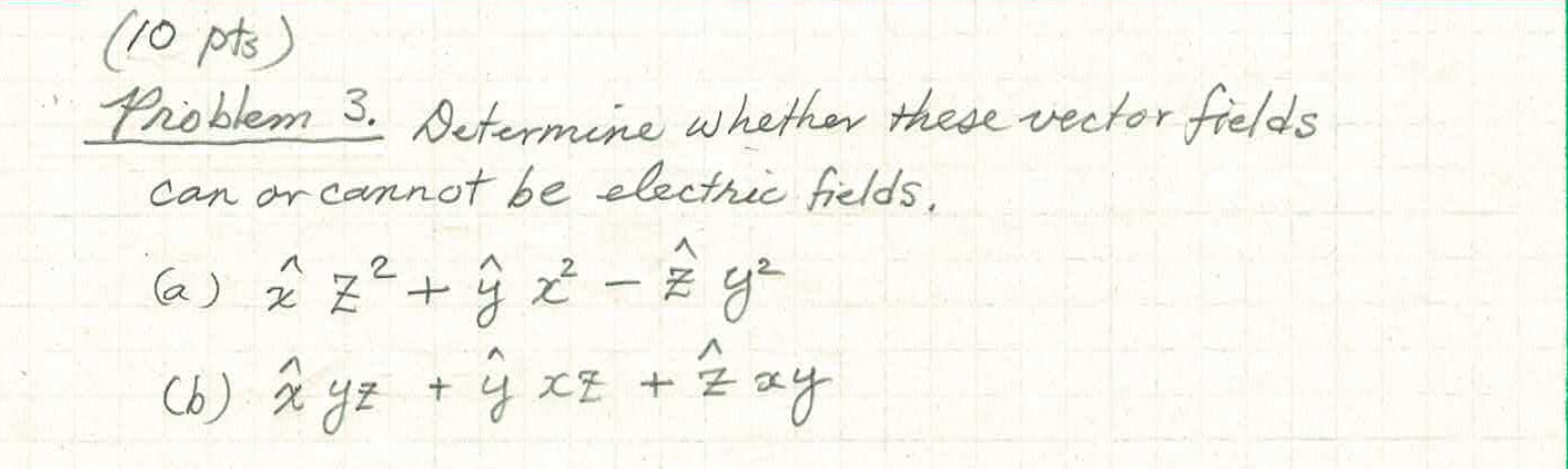 Solved (10 pts) Problem 3. Determine whether these vector | Chegg.com