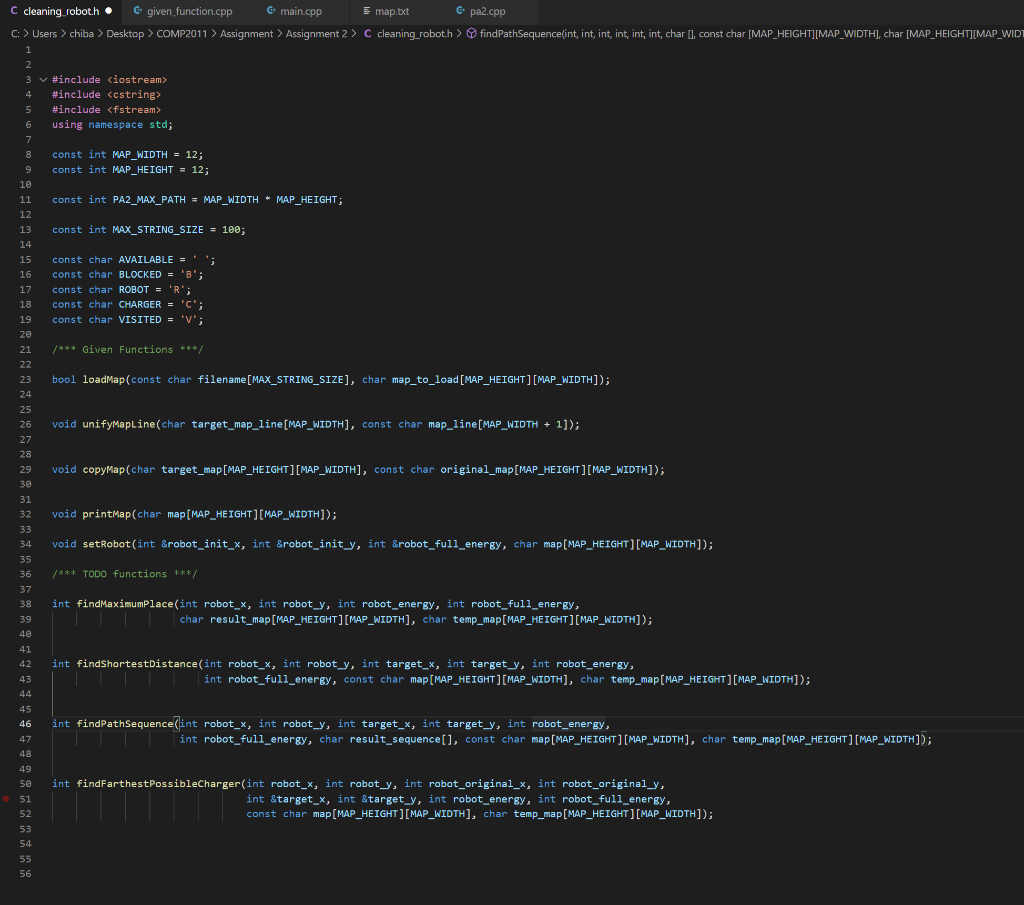 Solved URGENT!!!! C++ question, follow the skeleton | Chegg.com
