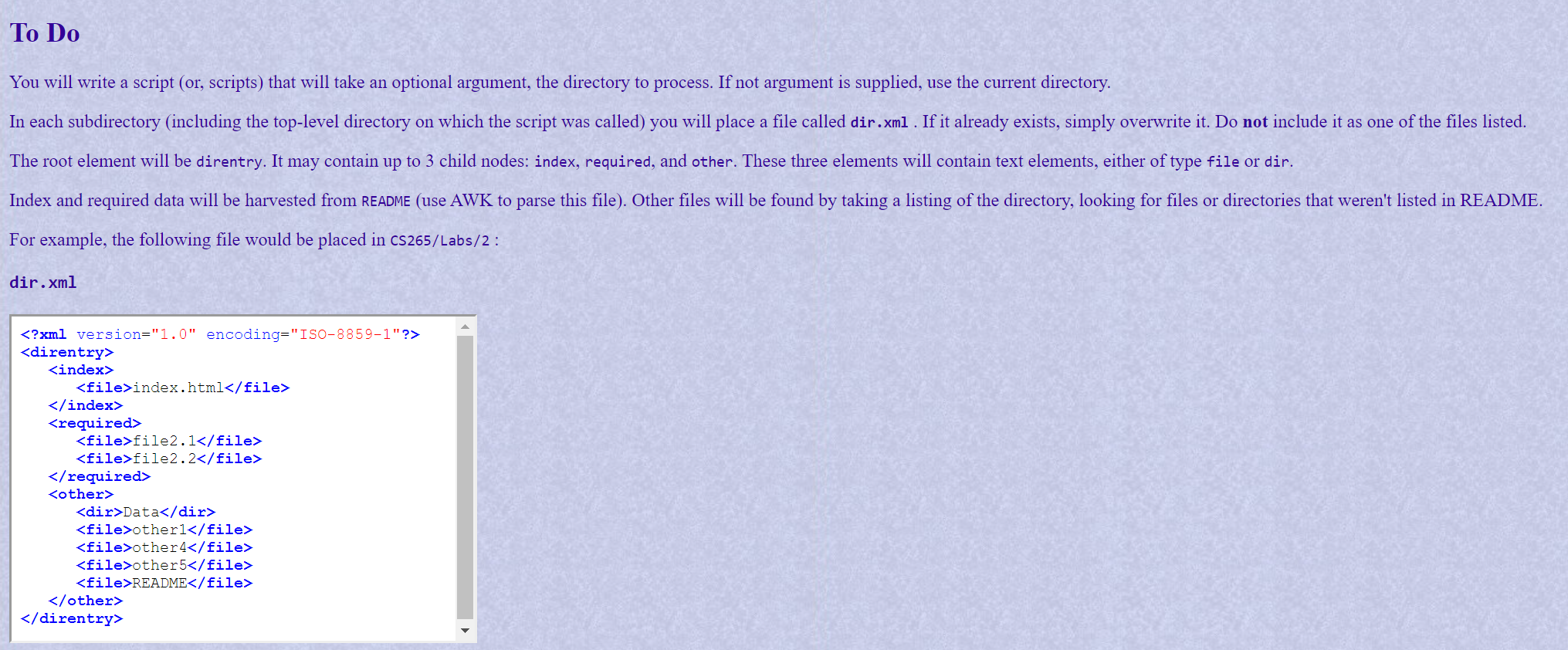 Solved ample Directory ee | Chegg.com