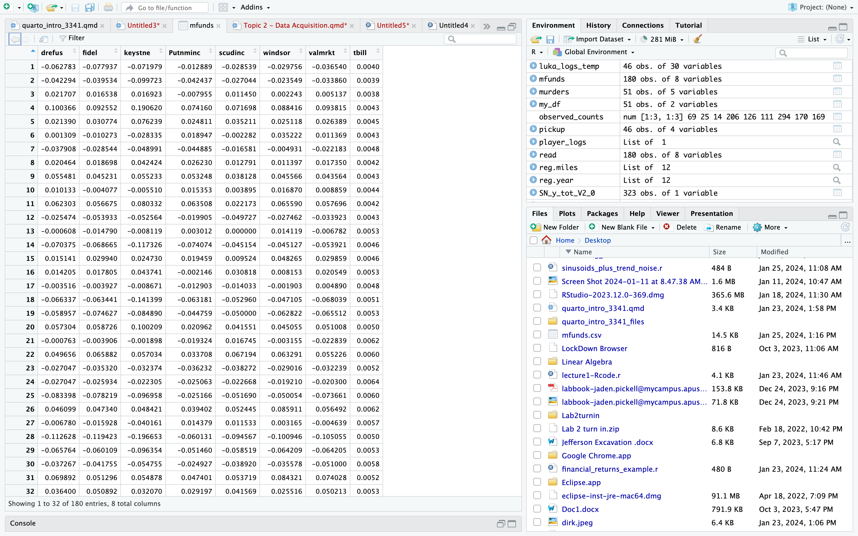 Solved use R studio to answer the following: Consider the | Chegg.com