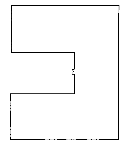 Can you help me with making a floor plan for just the | Chegg.com