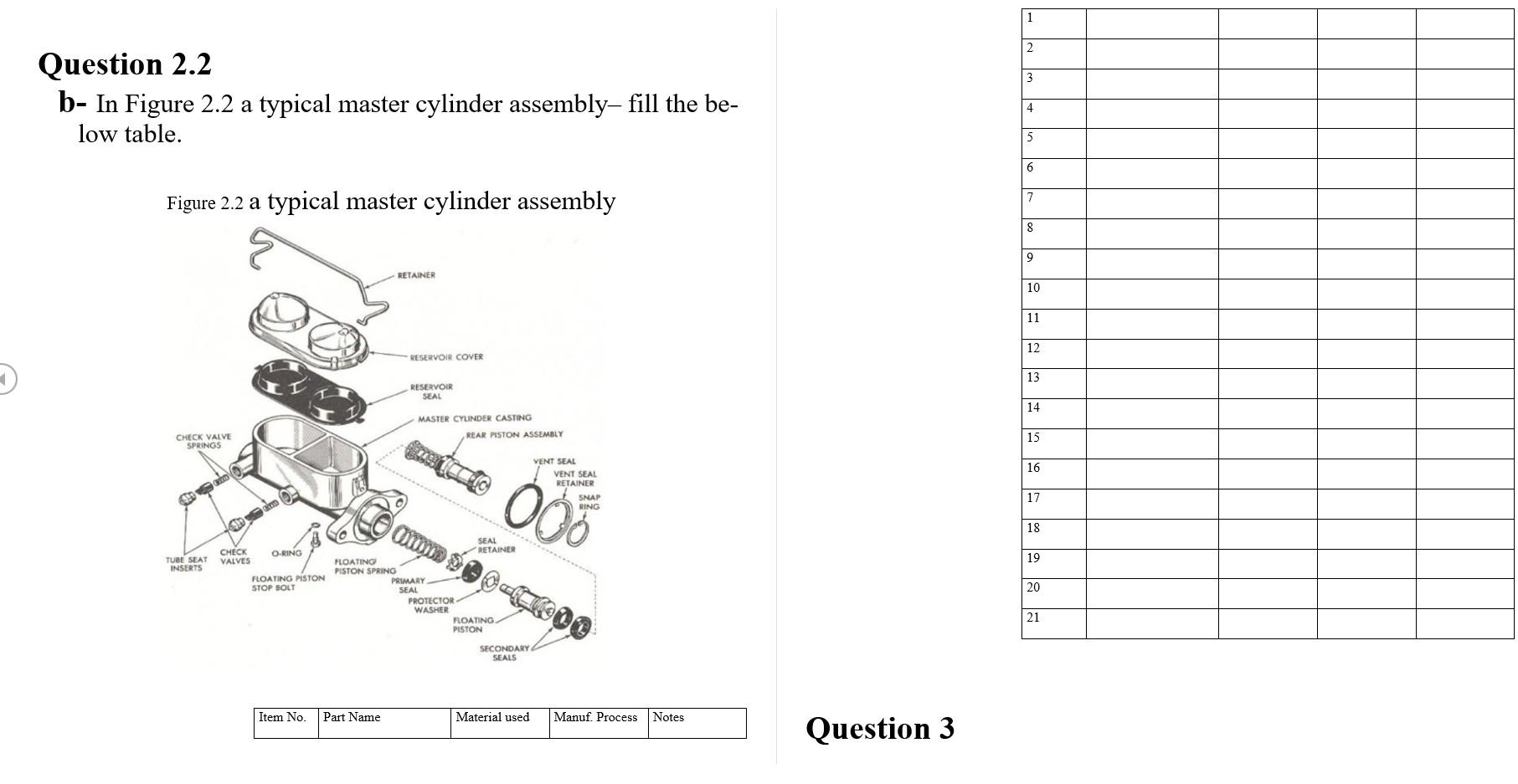 Solved 1 2 3 Question 2.2 b- In Figure 2.2 a typical master | Chegg.com