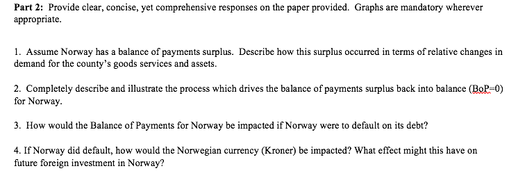 Part 2: Provide clear, concise, yet comprehensive | Chegg.com